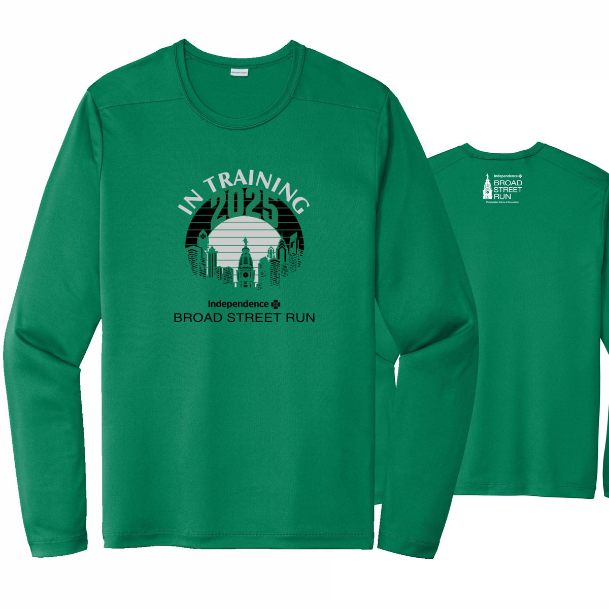 Adult LS Tech Tee -Kelly- 2025 In Training – Shop Broad Adult LS Tech Tee -Kelly- 2025 In Training – Shop Broad